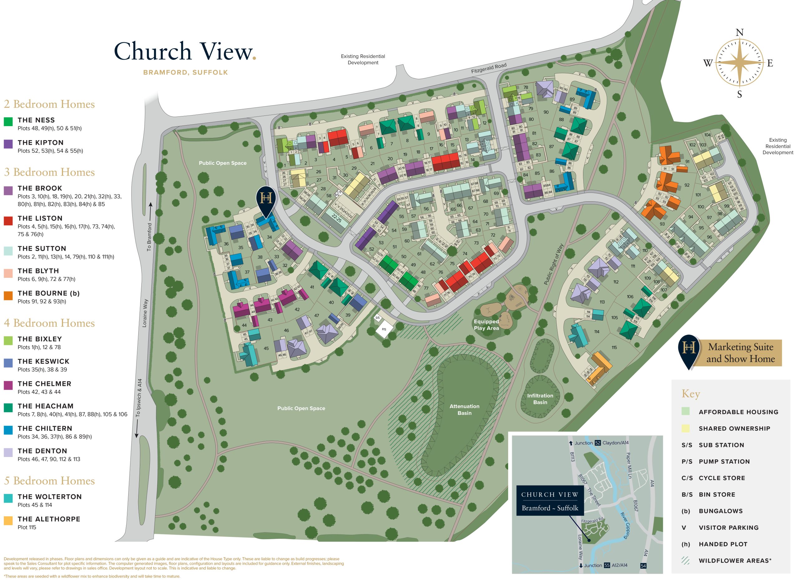 Church View, Bramford - New Homes in Suffolk | Hopkins Homes