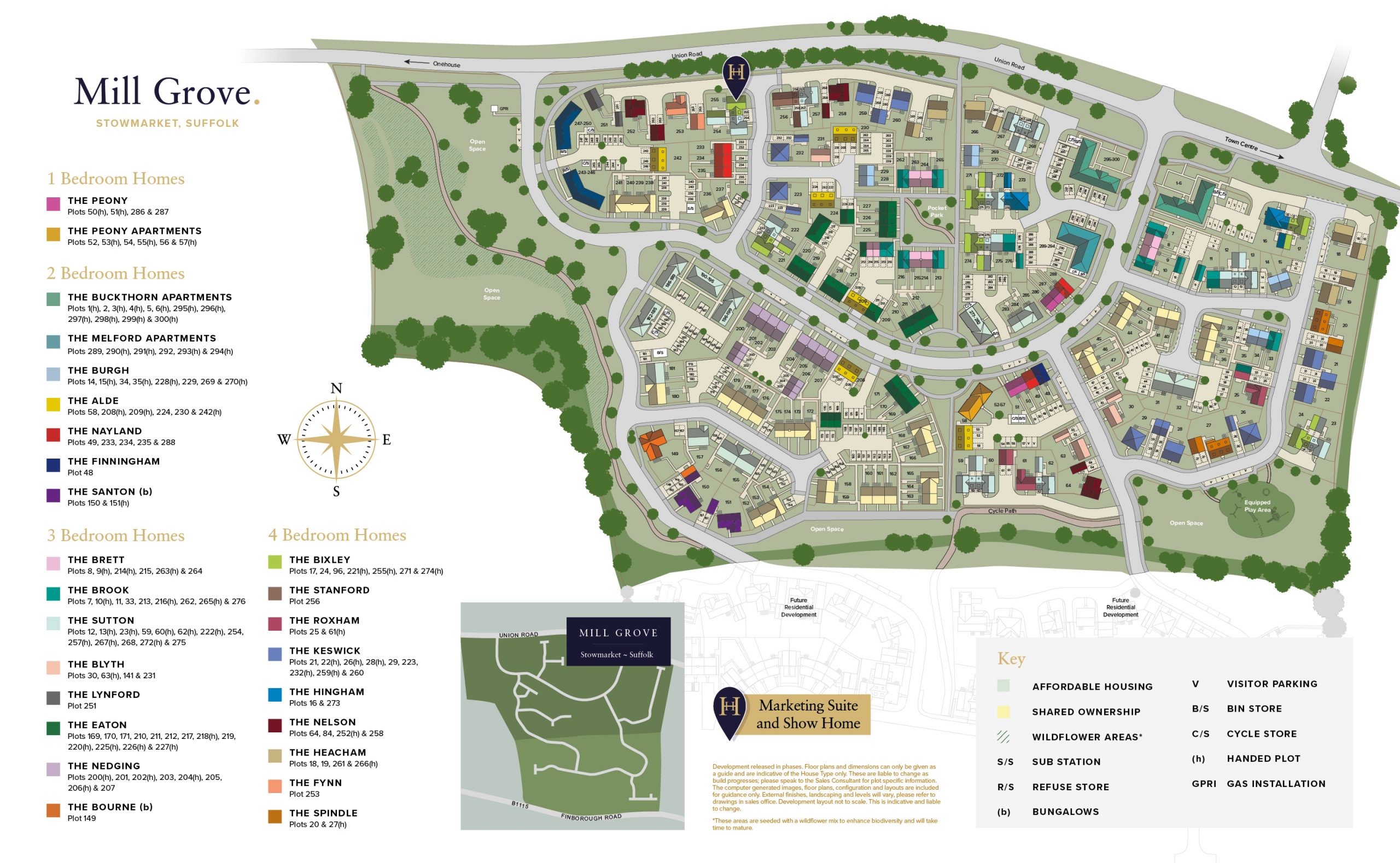 Mill Grove, New Homes in Stowmarket, Suffolk | Hopkins Homes